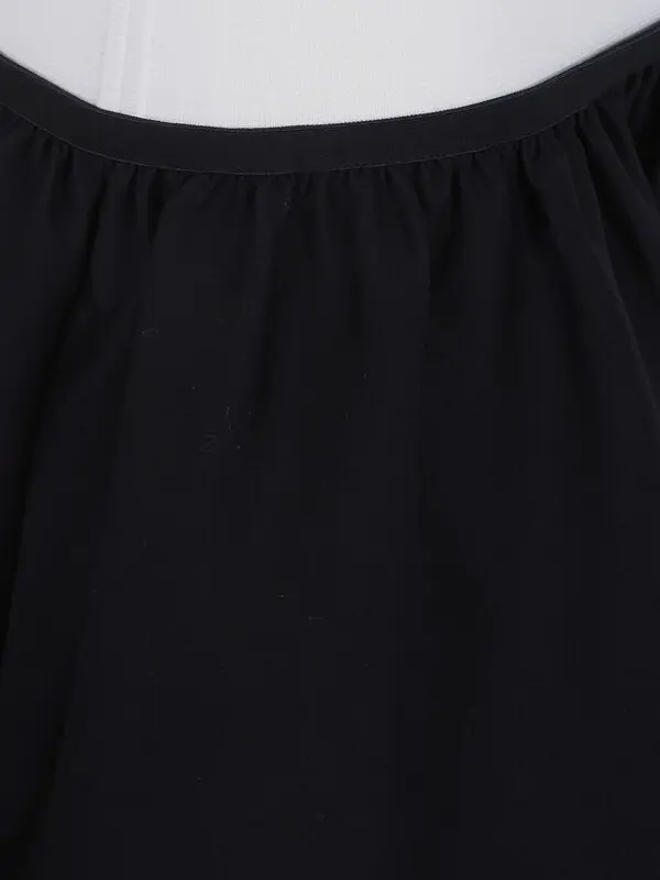 TOTEME Knit Top And Gathered Skirt Dress
