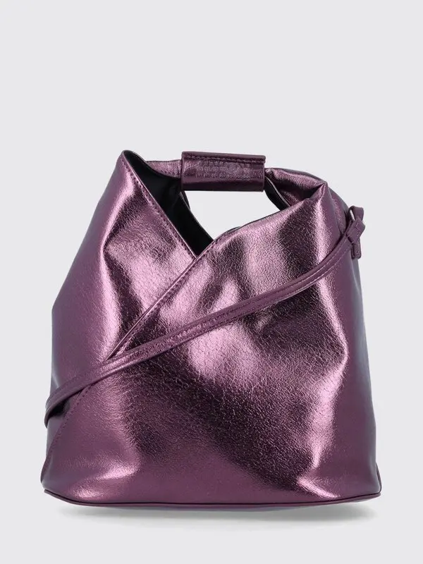 MAISON MARGIELA Japanese Mini Handbag With White Stitch Logo