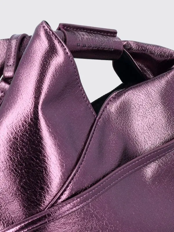 MAISON MARGIELA Japanese Mini Handbag With White Stitch Logo
