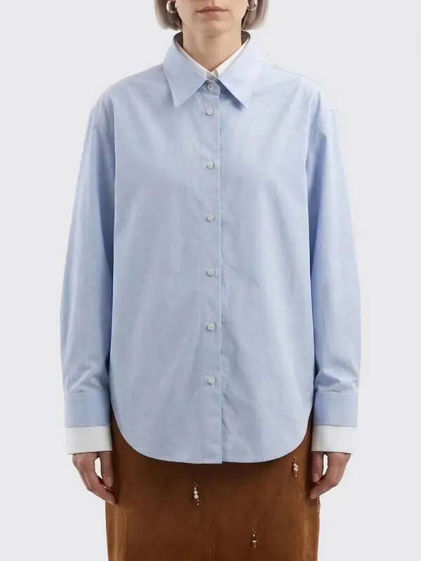 Acne Studios Cotton Double-layer Effect Shirt