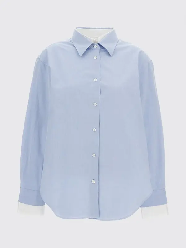 Acne Studios Cotton Double-layer Effect Shirt