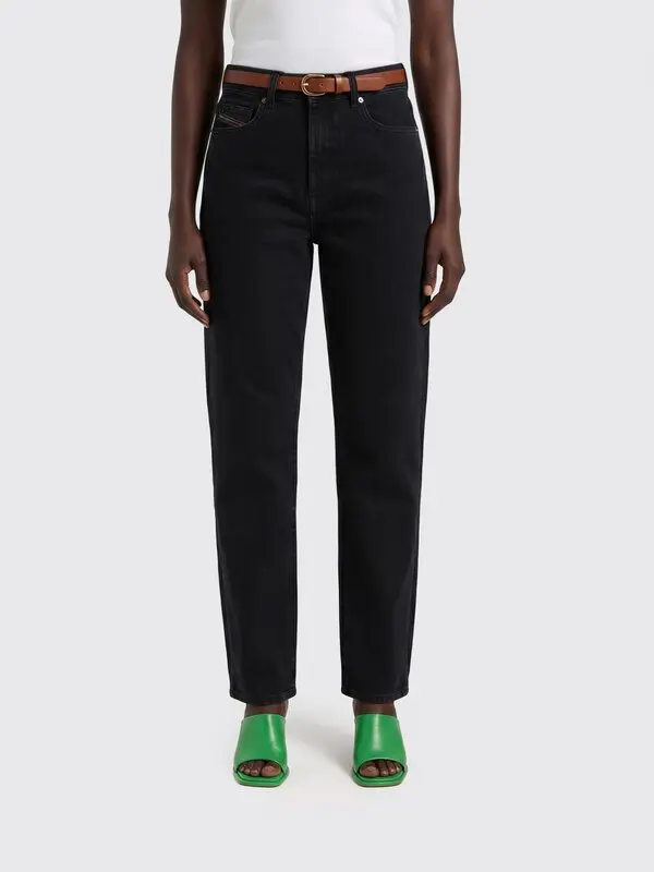 DIESEL® D-sent Slim Fit Stretch Denim Jeans - Black
