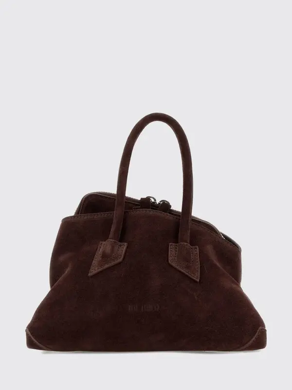 Attico La Passeggiata Suede Bag - Brown