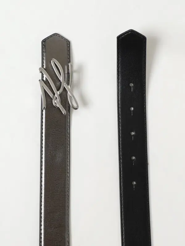 Karl Lagerfeld Belt With Logo Buckle