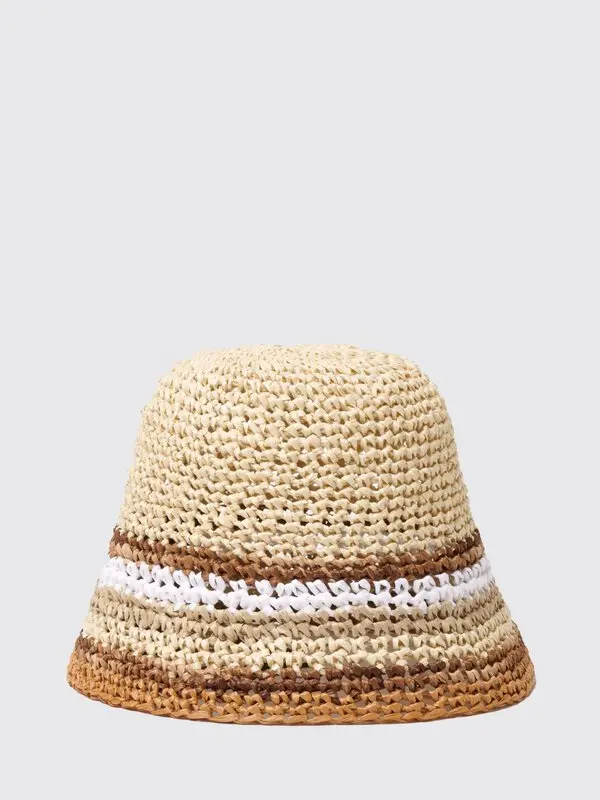 Fabiana Filippi Crochet Raffia Hat