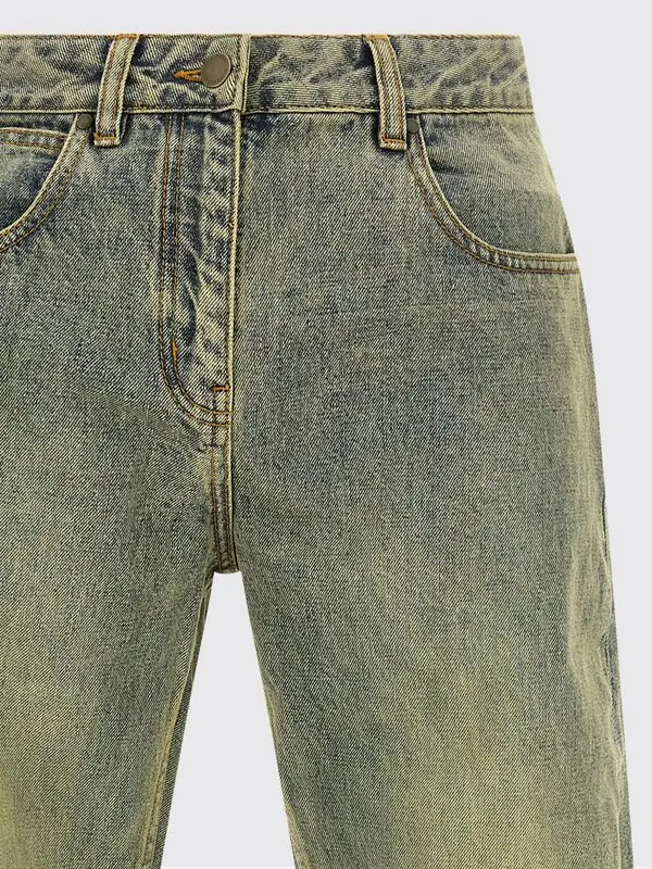 ENTIRE STUDIOS Distressed Wide Leg Jeans