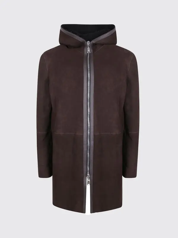 Tagliatore Hooded Zip-up Coat