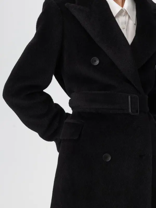 Tagliatore Double-breasted Belted Coat