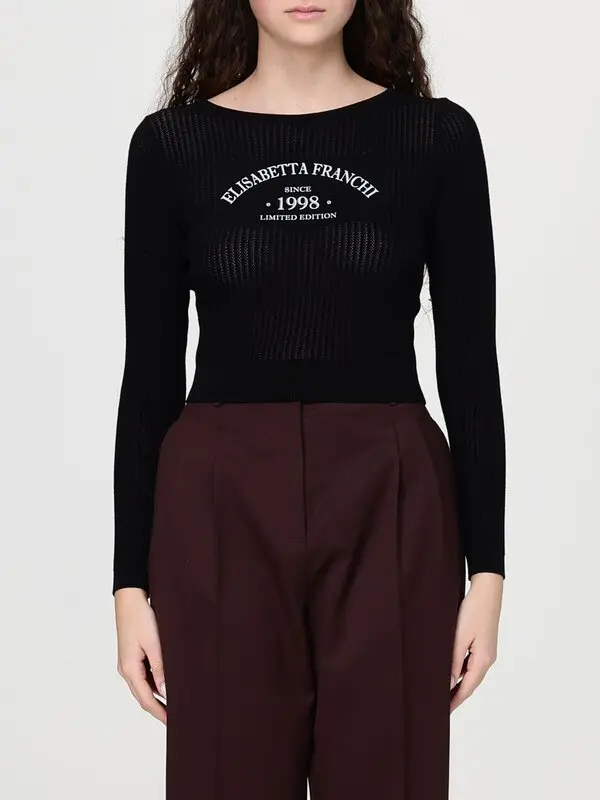Elisabetta Franchi Jumper Colour - Black