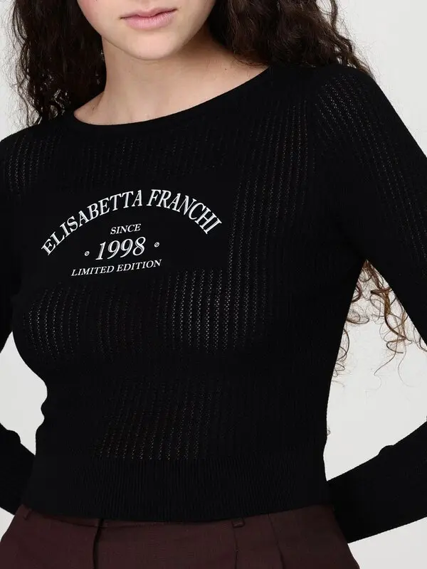 Elisabetta Franchi Jumper Colour - Black