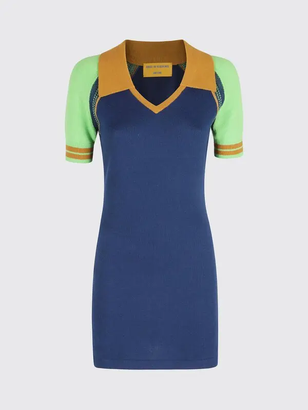 Guest In Residence Knit Polo Dress
