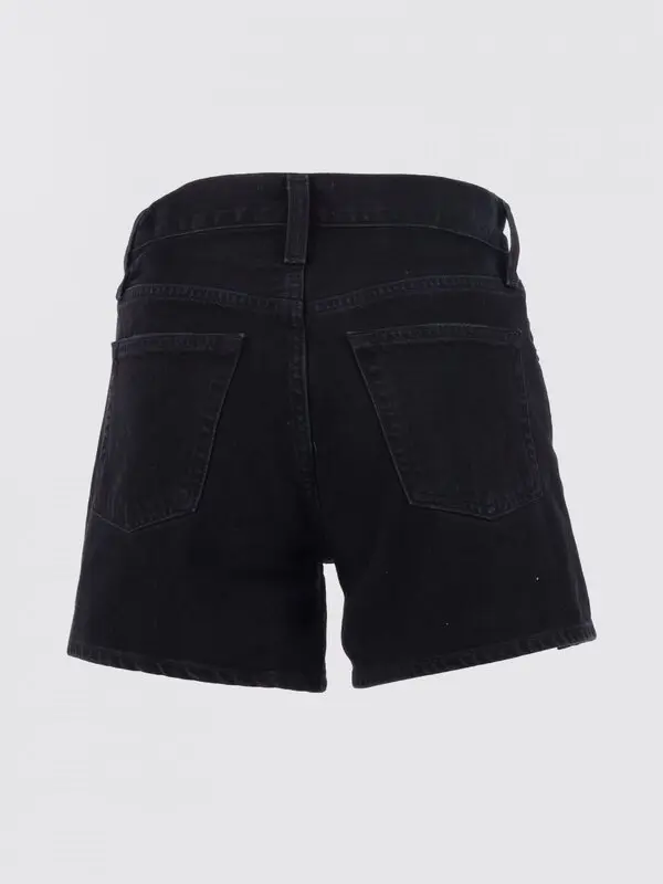 AGOLDE High-waisted Cotton Denim Shorts
