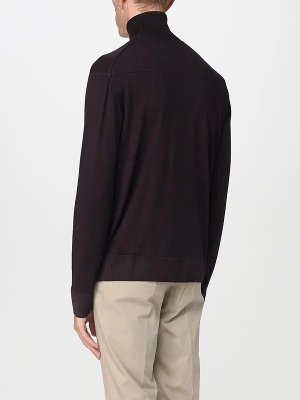 PAOLO PECORA Turtleneck Jumper - Brown