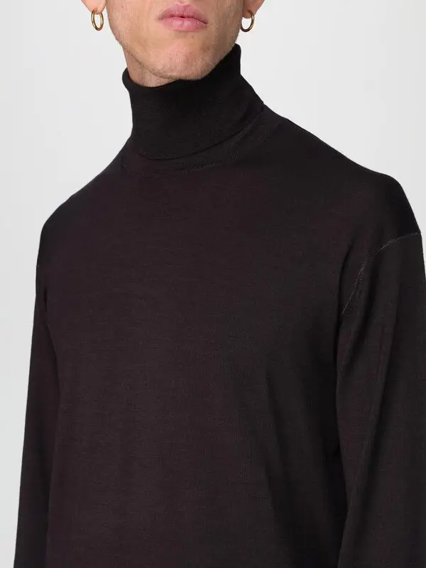 PAOLO PECORA Turtleneck Jumper - Brown