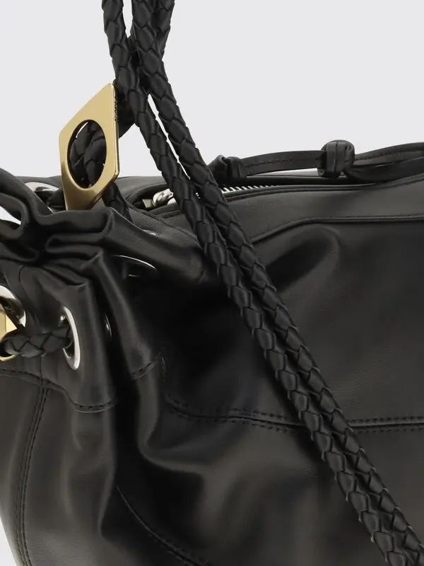Isabel Marant Étoile Maia Lambskin Shoulder Bag - Black