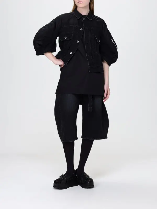 Sacai Cotton Mini Dress