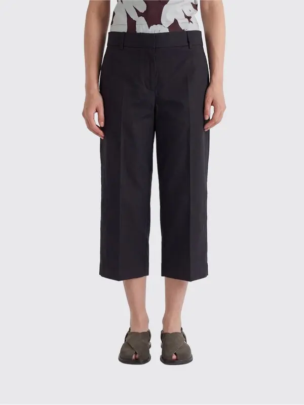 MEIMEIJ Cotton Cropped Trousers