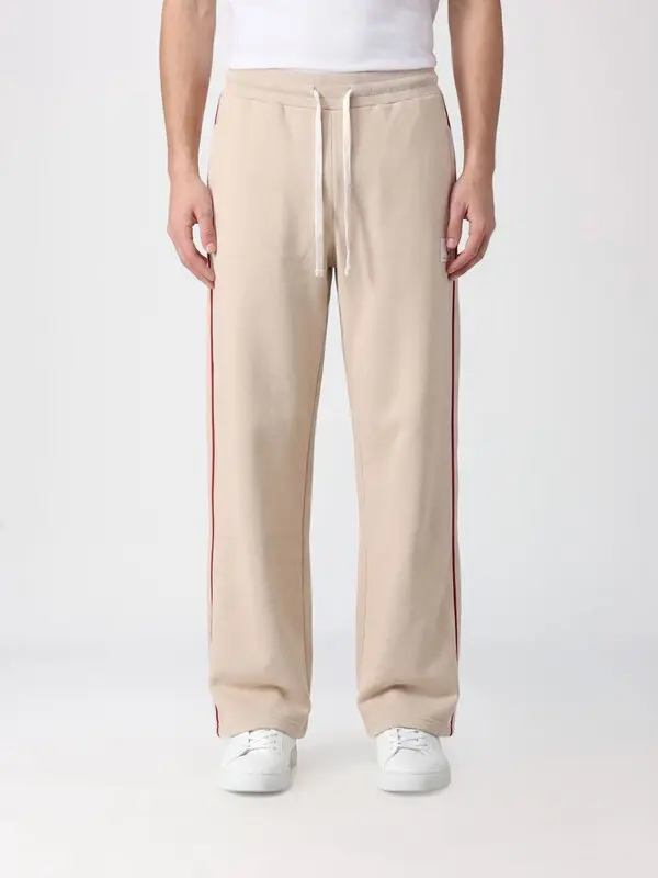 VISION OF SUPER Cotton Jogging Pants With Drawstring And Slash Pockets