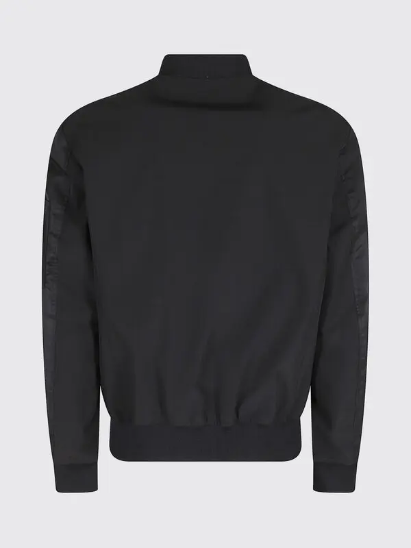 BLAUER. Cotton Bomber Jacket With Zip