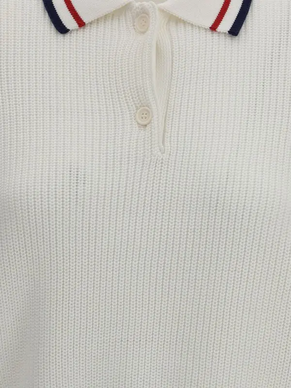 Brunello Cucinelli Cotton Knit Polo Shirt