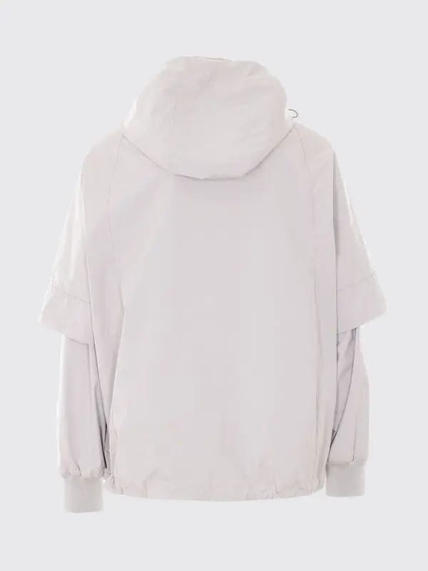 MOORER Talitha-stp Waterproof Windbreaker Jacket With Hood And Detachable Sleeves