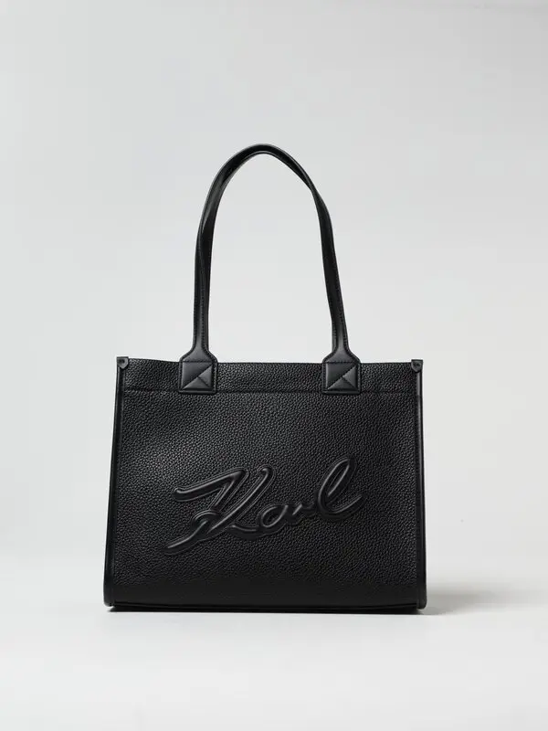 Karl Lagerfeld Tote Bag With Embossed Logo