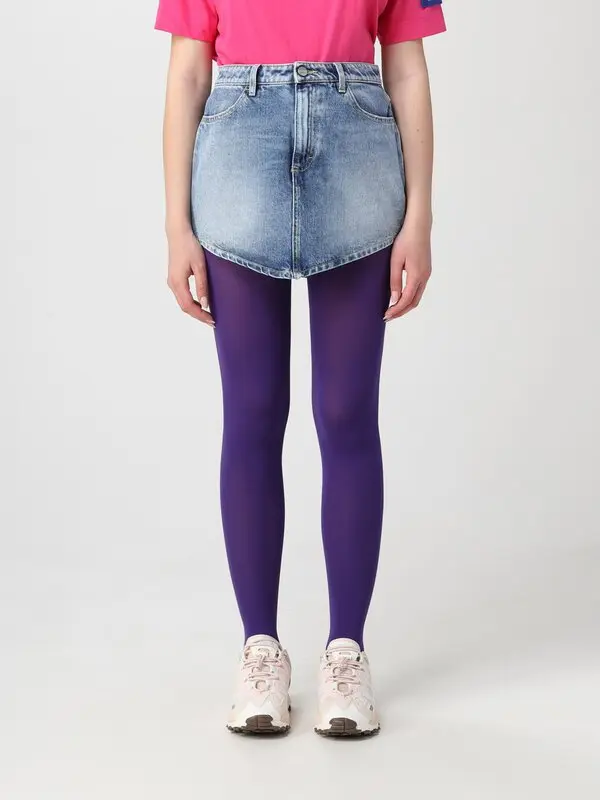 ICON DENIM LOS ANGELES Asymmetrical Skirt