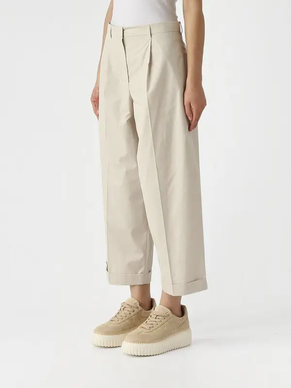 Max Mara Danza Cropped Cotton Trousers