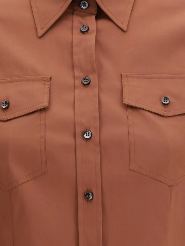Brunello Cucinelli Cotton Blend Shirt