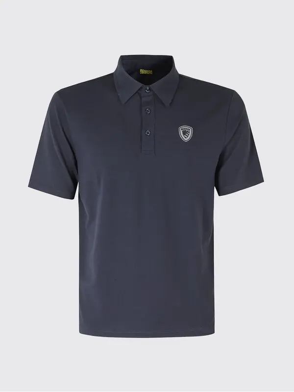 BLAUER. Polo Shirt - Blue