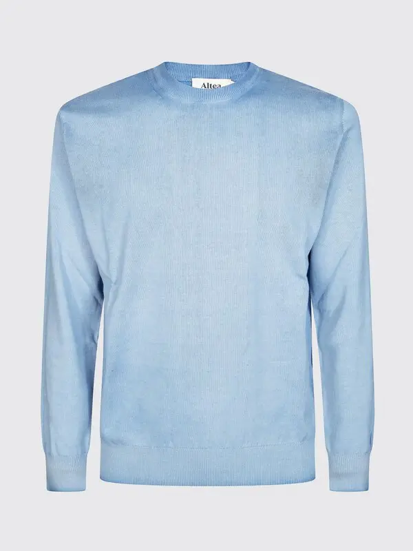 Altea Cotton And Cashmere Crew-neck Sweater
