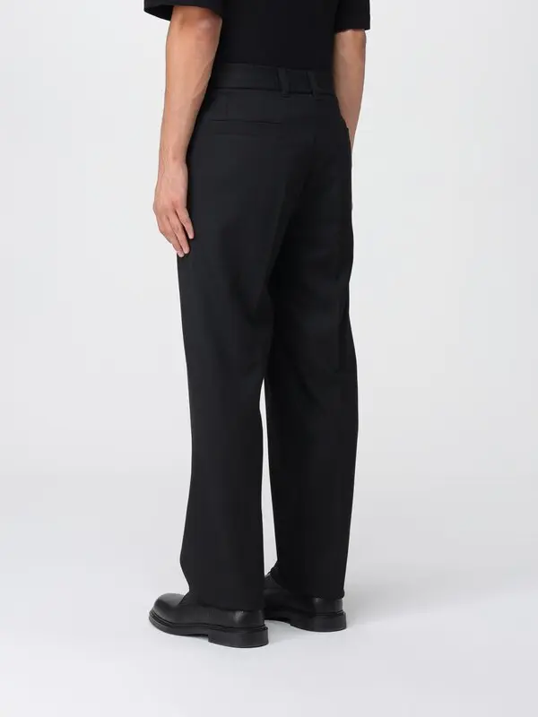 PAOLO PECORA Tailored Trousers - Black