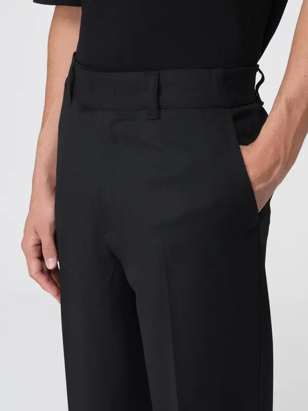 PAOLO PECORA Tailored Trousers - Black