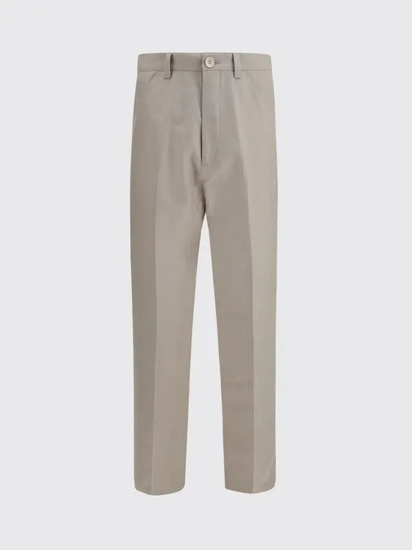 Brunello Cucinelli Cotton And Linen Chino Trousers