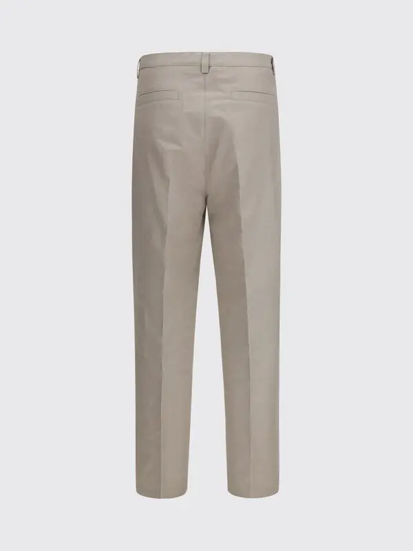 Brunello Cucinelli Cotton And Linen Chino Trousers