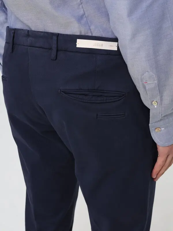 BRIGLIA 1949 Tailored Trousers - Blue