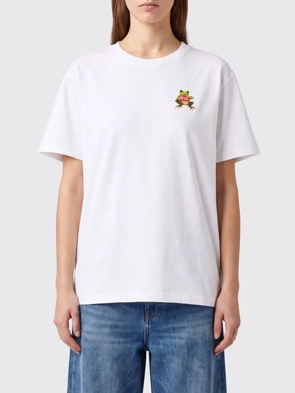 DIESEL® T-shirt With Graphic Detail