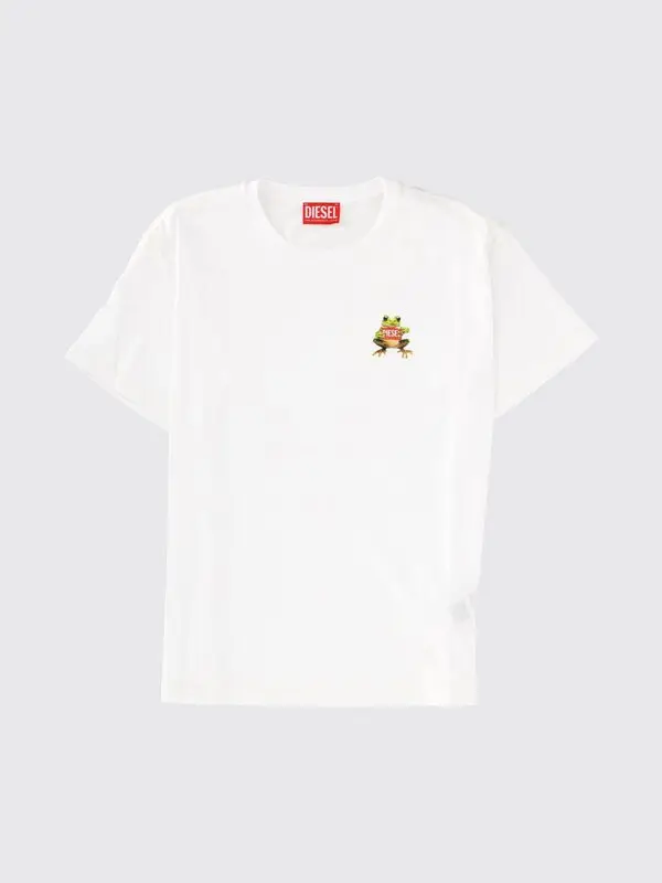 DIESEL® T-shirt With Graphic Detail