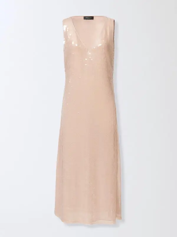 Fabiana Filippi Sequined Midi Dress