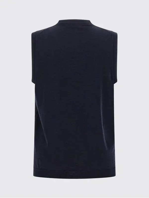 ZANONE Sleeveless V-neck Waistcoat - Blue