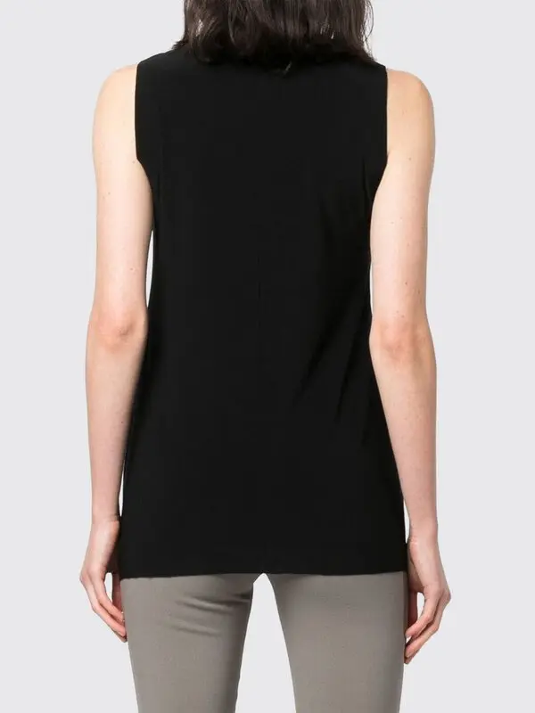 Norma Kamali Sleeveless Crewneck Top