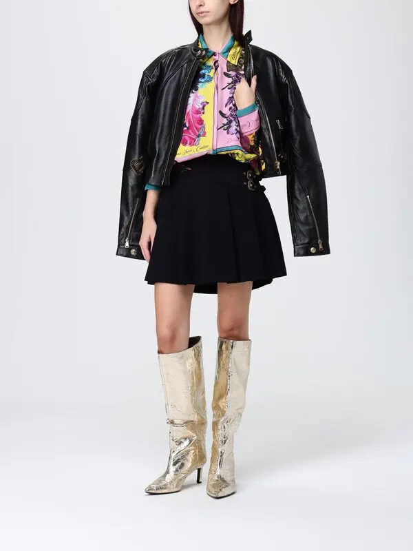 Versace Leather Biker Jacket
