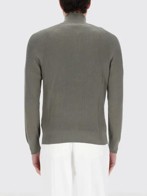 Brunello Cucinelli Cotton Turtleneck Sweater - Green