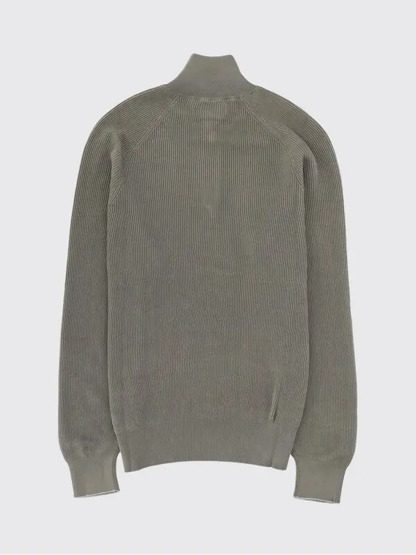 Brunello Cucinelli Cotton Turtleneck Sweater - Green