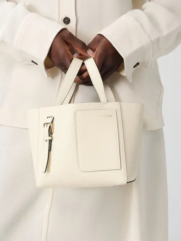 VALEXTRA Mini Bag - White