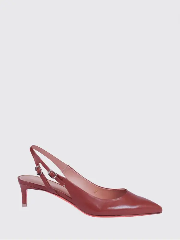 Santoni Audrey Leather Slingback Pumps