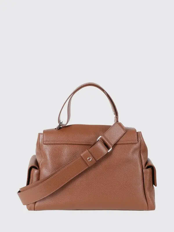 Orciani Sveva Hammered Leather Bag