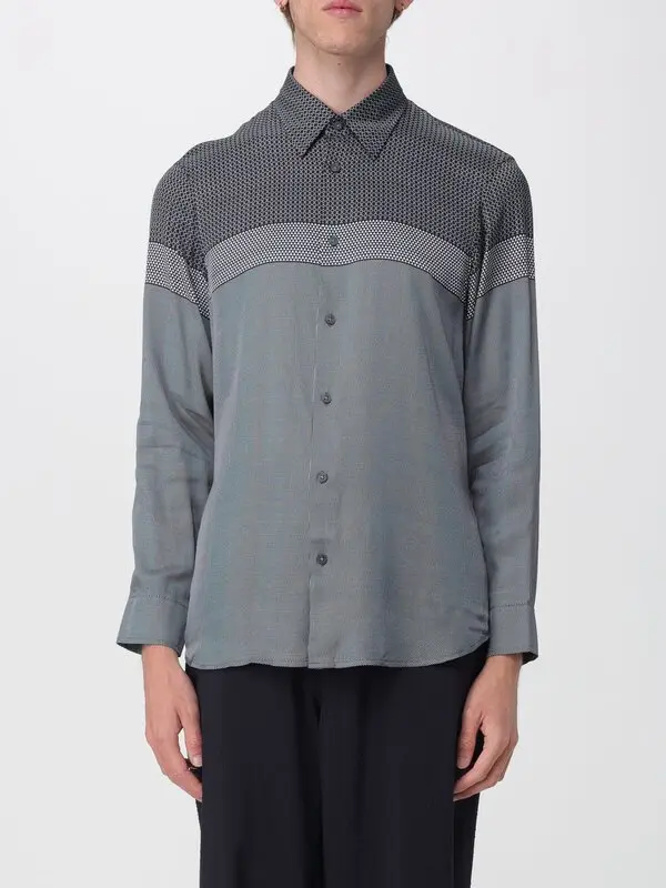 Armani Exchange Casual Shirt In Printed Viscose