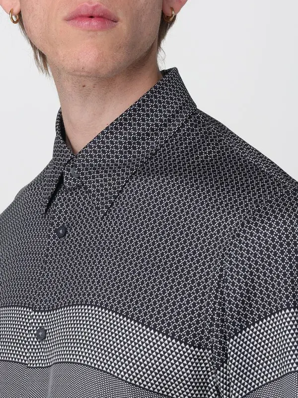 Armani Exchange Casual Shirt In Printed Viscose
