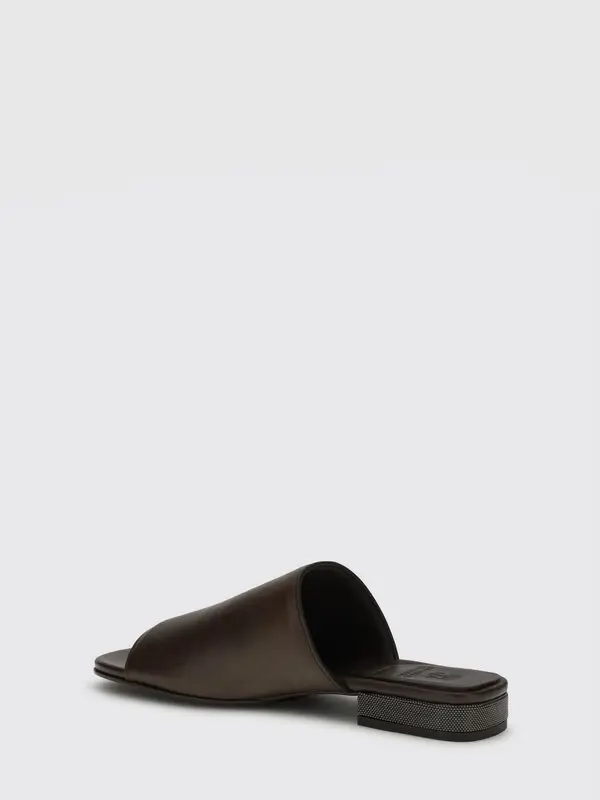 Brunello Cucinelli Leather Sandal